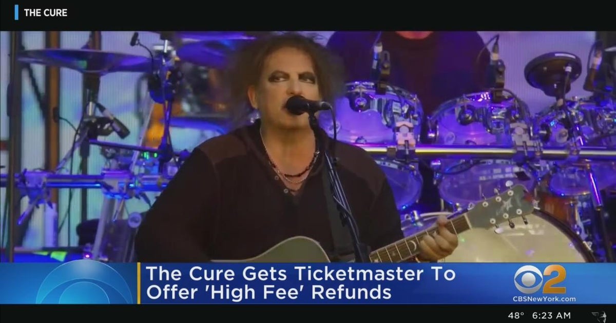 The Cure wins fight against Ticketmaster - CBS New York