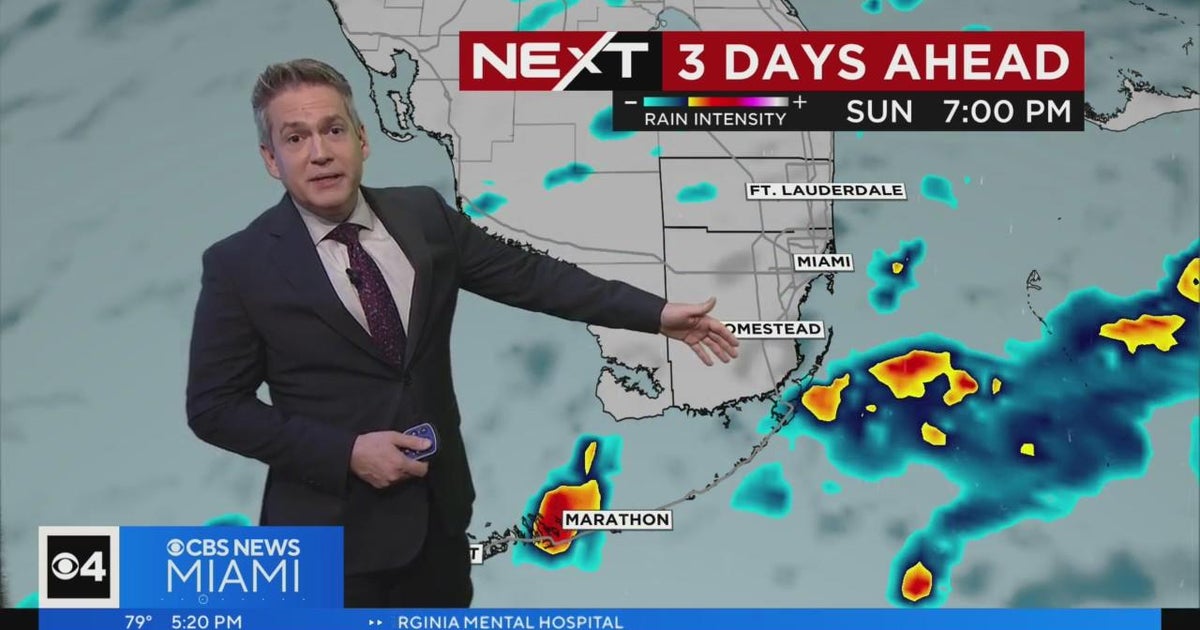 NEXT Weather forecast for Friday 3/17/23 11PM - CBS Miami