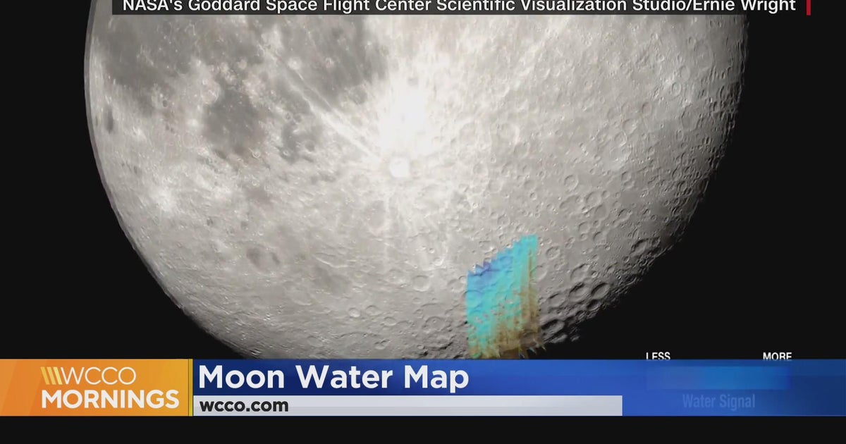 NASA: Moon has more water on it than initially thought - CBS Minnesota