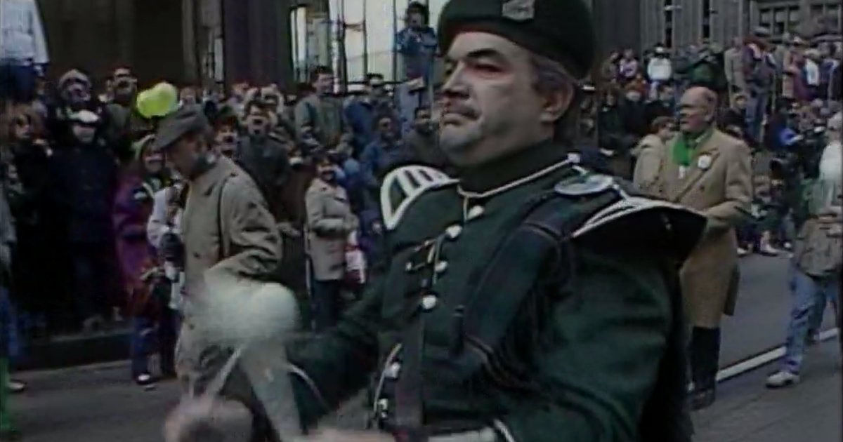 CBS 2 Vault: Marching with Bob Wallace and the Shannon Rovers - CBS Chicago