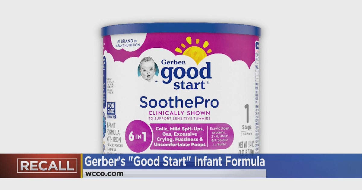 Gerber recalls powdered infant formula - CBS Minnesota