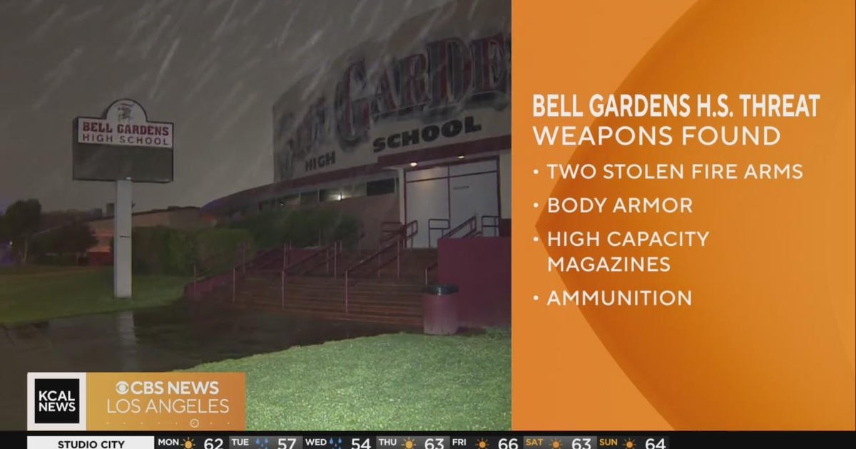 Bell Gardens High School social media threat: 2 arrested - CBS Los Angeles