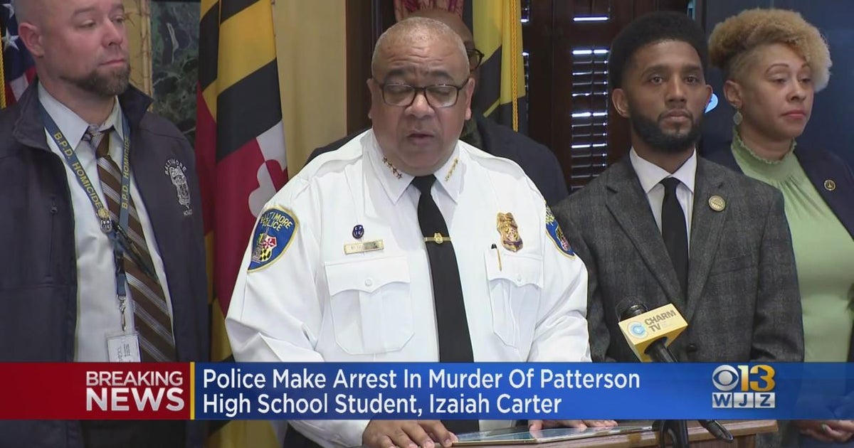 Man arrested in Texas for murder of Patterson High student - CBS Baltimore
