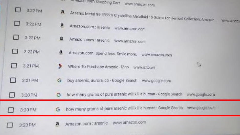 Affidavit: Dentist accused in wife's murder ordered arsenic, researched ...