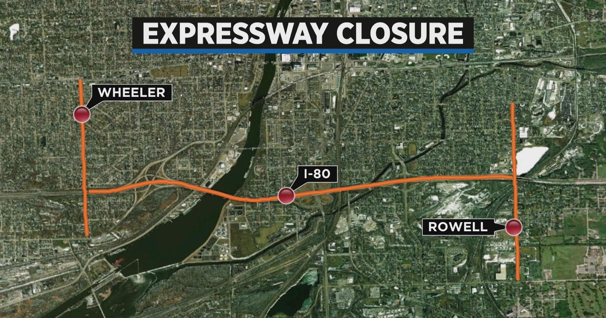 Periodic lane closures along I-80 in Joliet will slow traffic - CBS Chicago