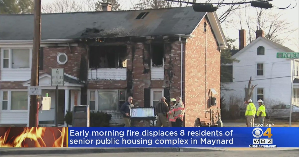 Firefighter, resident hurt in Maynard senior apartment complex fire ...