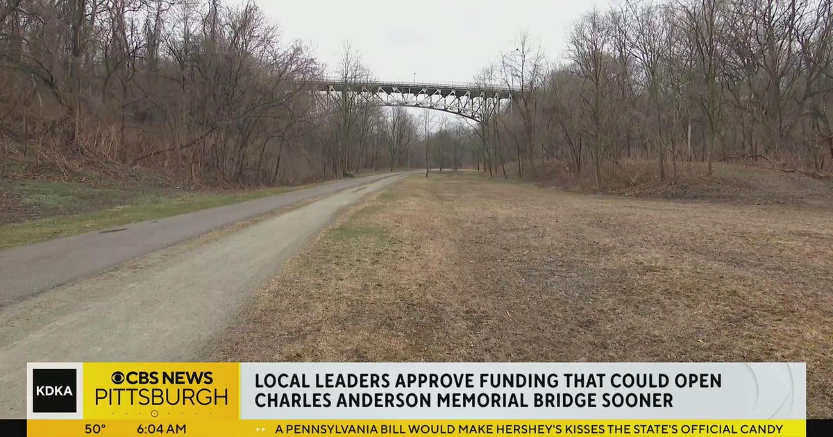 City council approves funding for Charles Anderson Bridge - CBS Pittsburgh