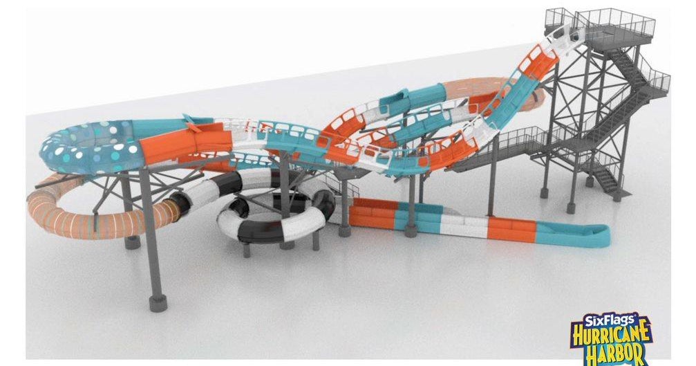 'Region's tallest' water coaster coming to Six Flags Hurricane Harbor ...