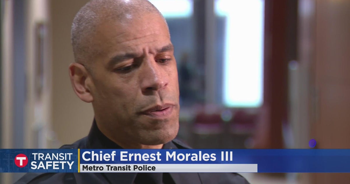 Ernest Morales III sworn in as Metro Transit police chief - CBS Minnesota