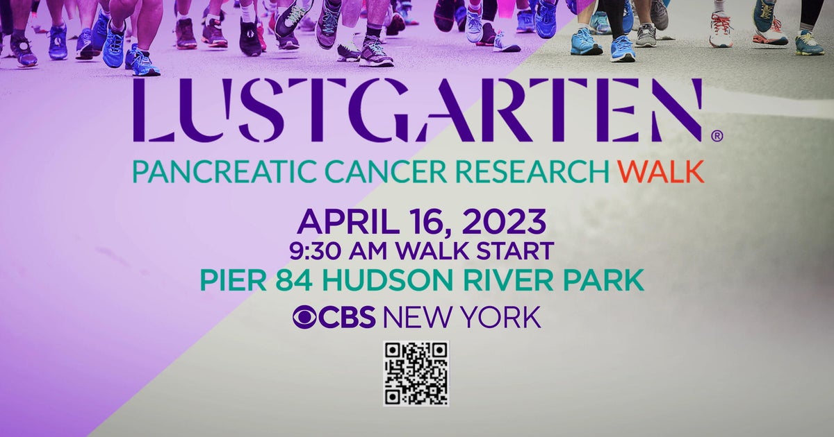 Lustgarten Pancreatic Cancer Research Walk set for Apr. 16 - CBS New York Lustgarten Pancreatic Cancer Research Walk set for Apr. 16 - CBS New York