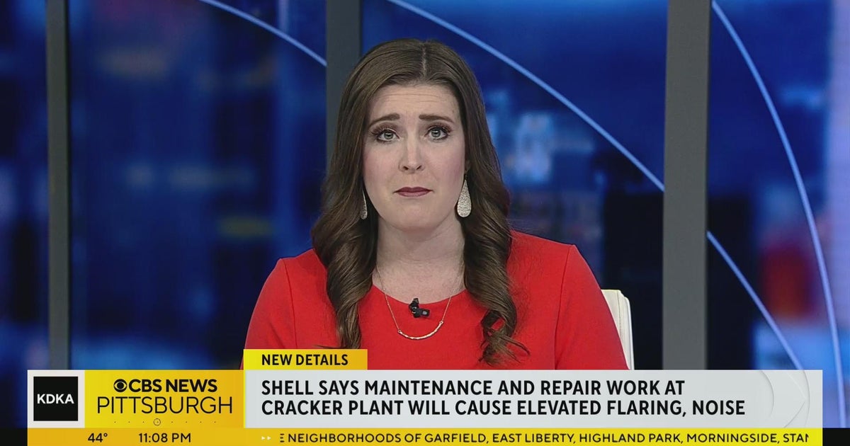 Shell says maintenance will cause elevated flaring - CBS Pittsburgh