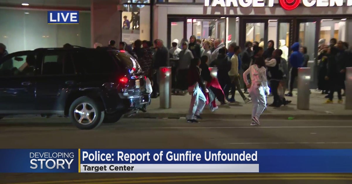 Police respond to report of gunfire at Target Center - CBS Minnesota
