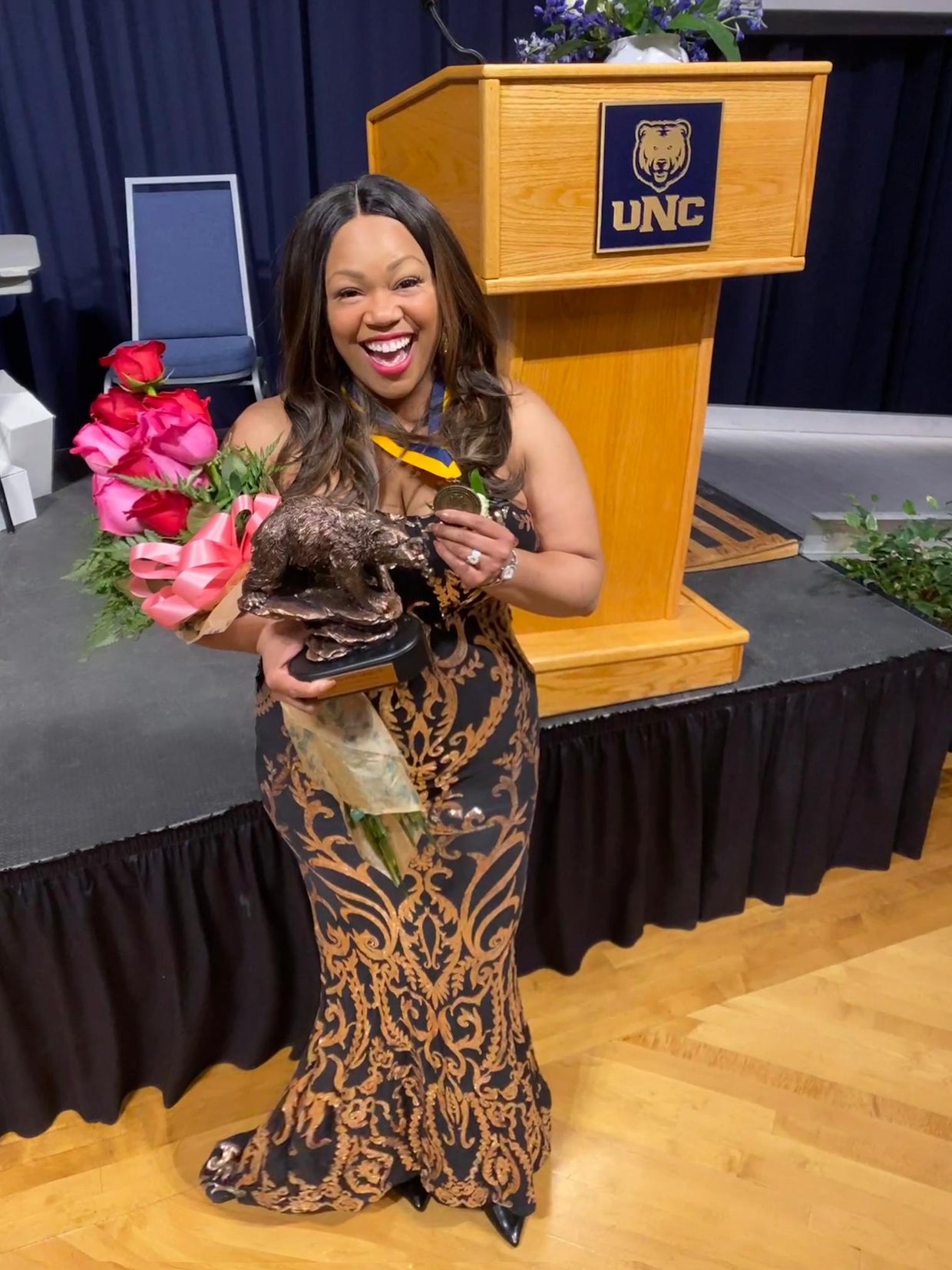 CBS News Colorado Anchor Mekialaya White inducted as University of ...