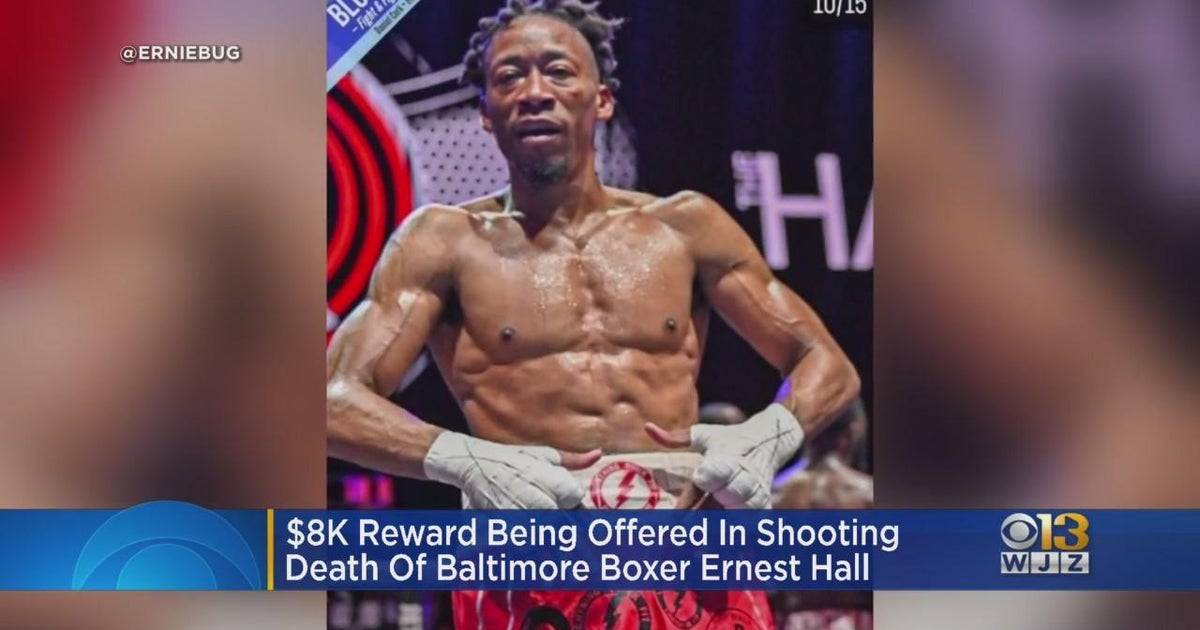 $8,000 reward offered in shooting death of Baltimore boxer Ernest Hall ...