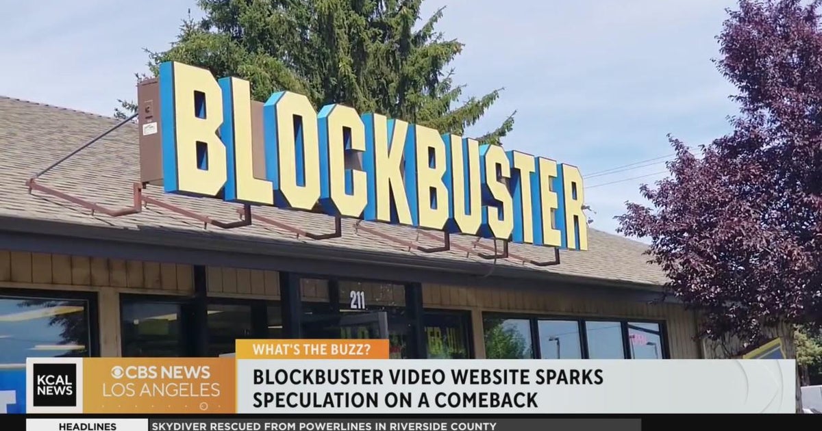 Blockbuster website alludes to a possible comeback - CBS Los Angeles
