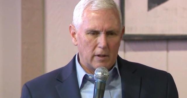 Mike Pence makes several stops in Iowa - CBS News