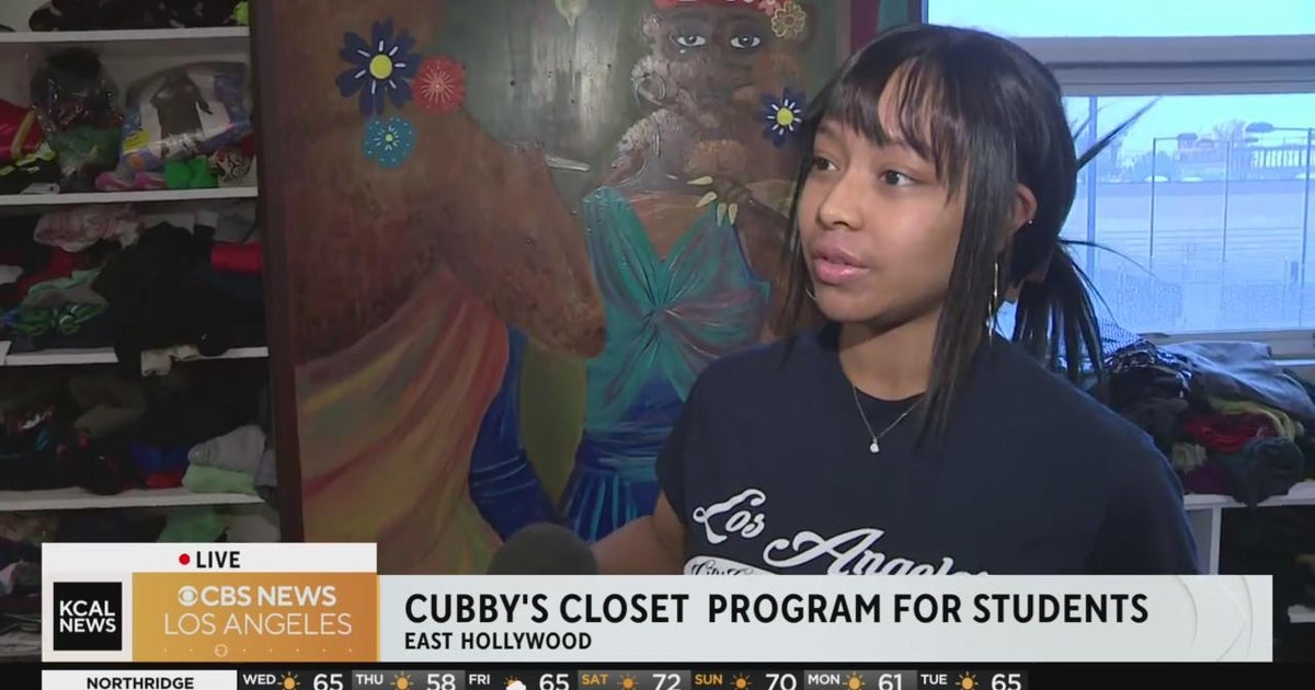 Cubby's Closet: LACC students start resource center - CBS Los Angeles