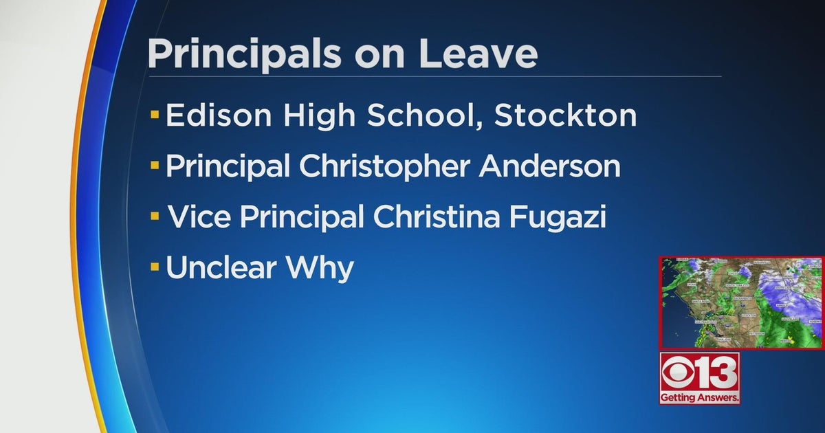 Stockton school's principal, vice principal placed on paid ...