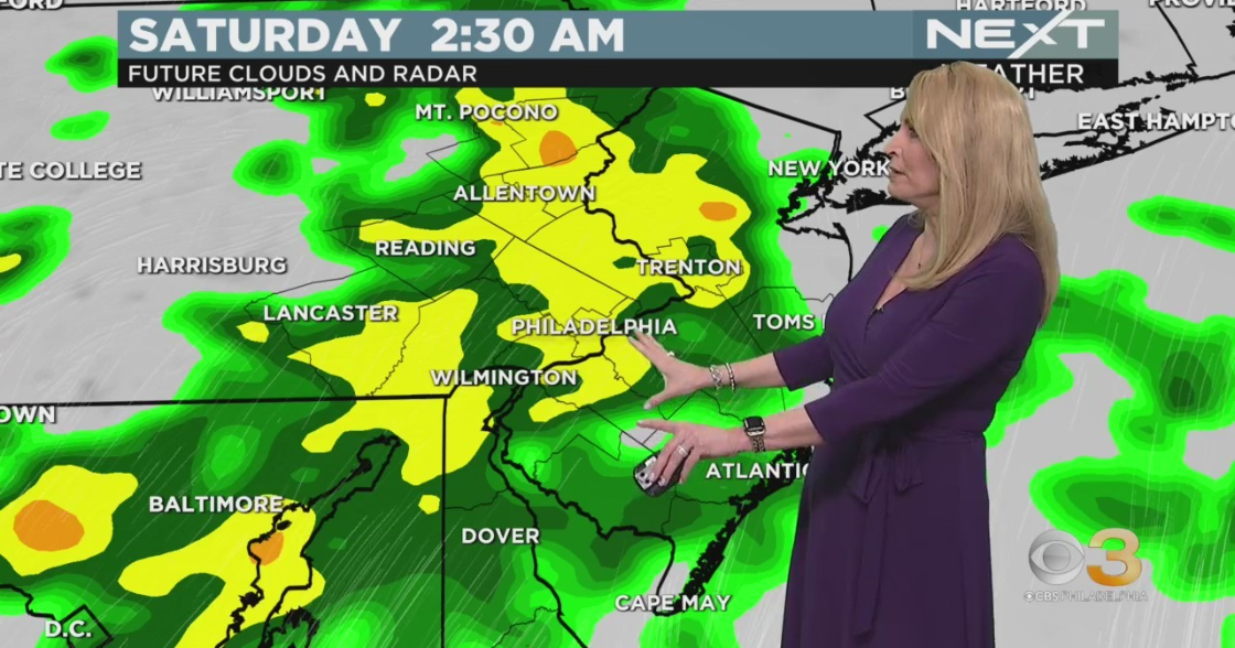 NEXT Weather: Cooler, windy Thursday before Friday warmup - CBS ...