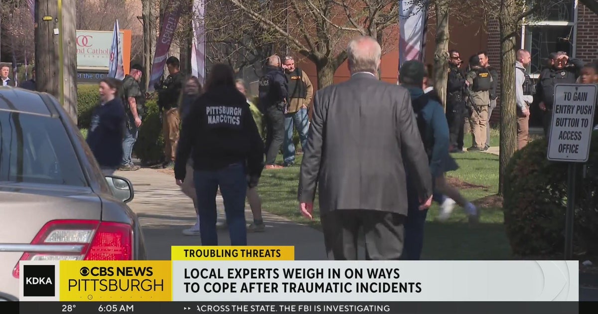 Mental health experts weigh in after traumatic school events - CBS Pittsburgh