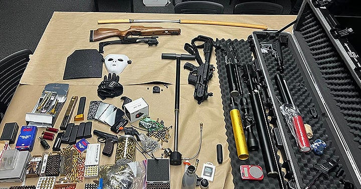 San Leandro man arrested in Mill Valley with weapons cache, booby trap ...