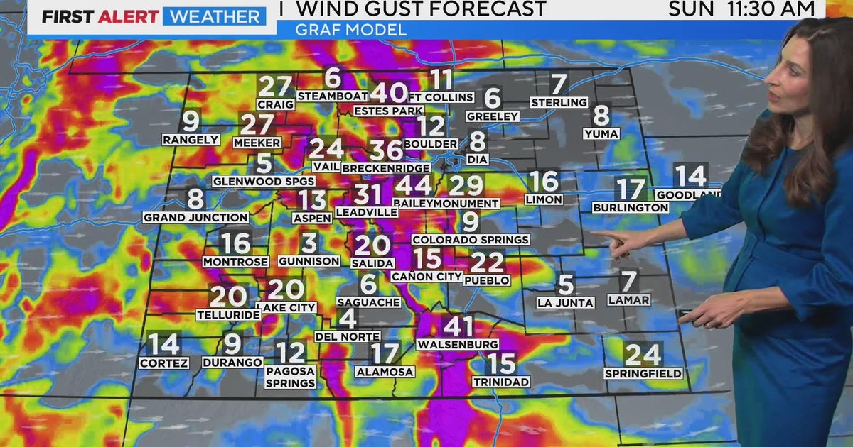 Denver weather: Red flag warning Sunday around Denver - CBS Colorado