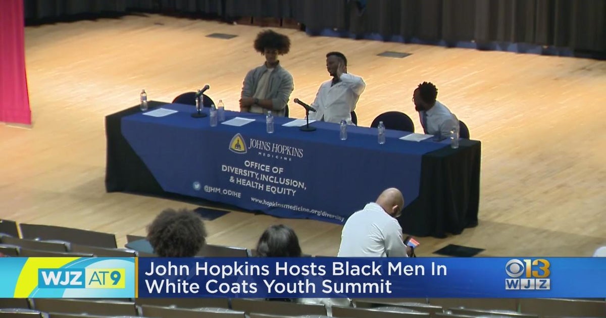 Johns Hopkins hosts Black Men in White Coats youth summit - CBS Baltimore