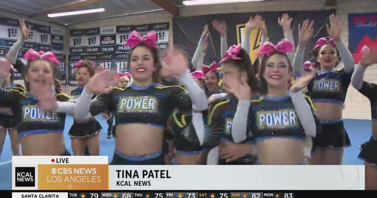 South El Monte's Power Elite cheerleaders head to competition - CBS Los ...