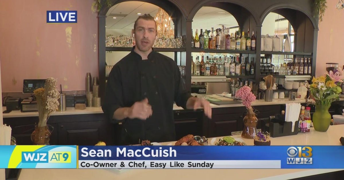 Sean MacCuish from Easy Like Sunday visits WJZ - CBS Baltimore