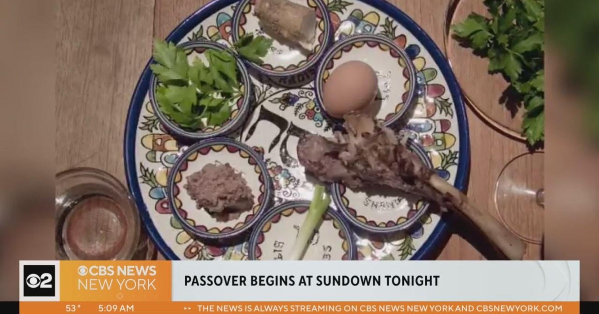 Passover starts tonight at sundown - CBS New York