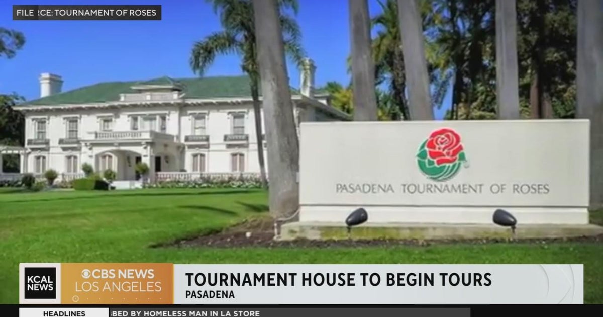 Pasadena's Tournament House opens for free public tours - CBS Los Angeles