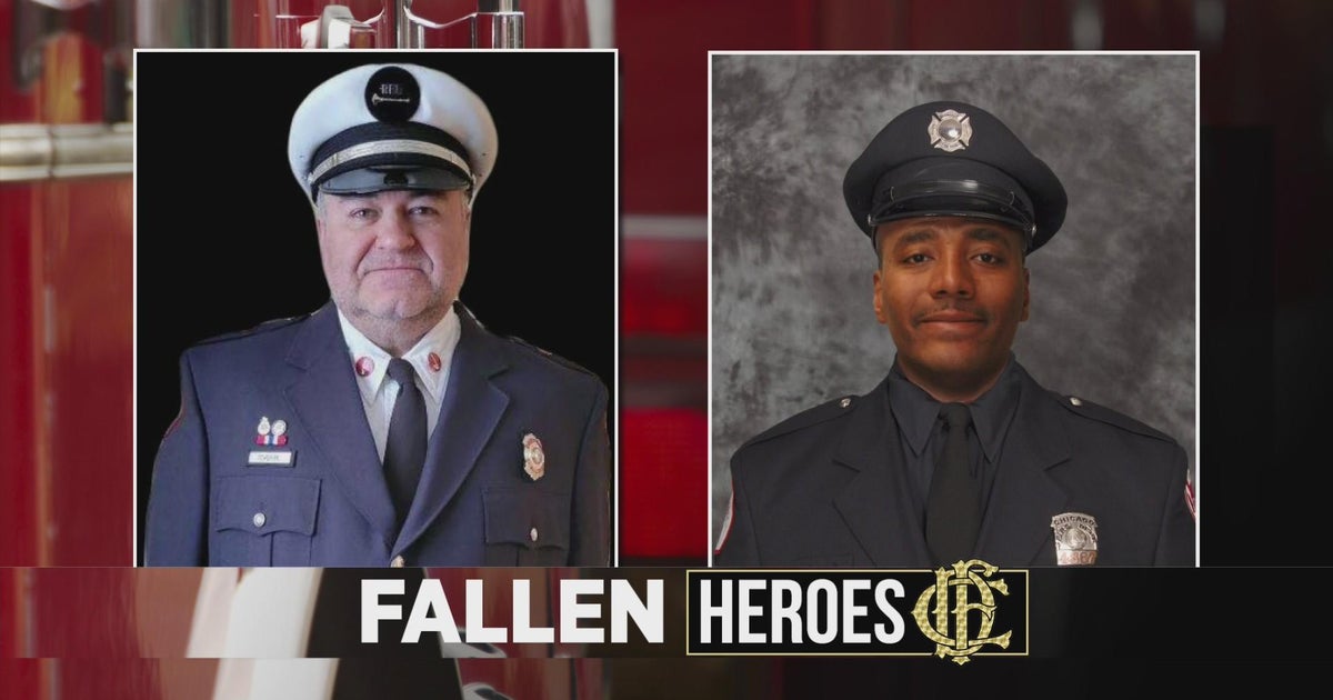 Two fallen heroes in the Chicago Fire Department in as many days - CBS ...