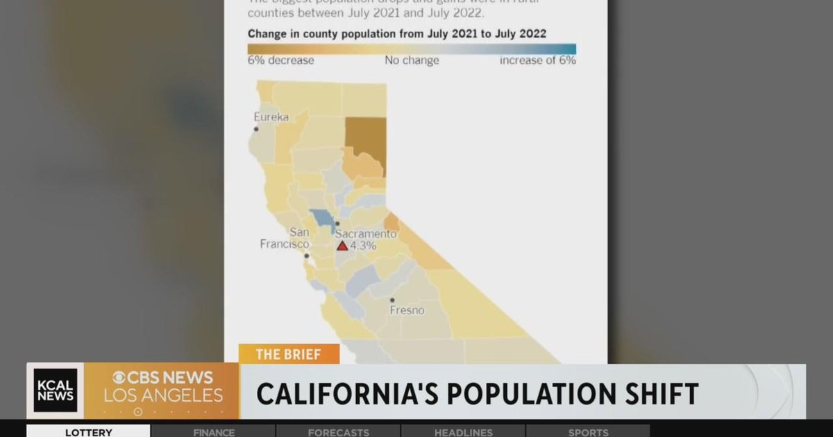 The Brief: California's population shift - CBS Los Angeles