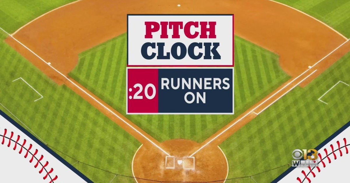 What's up with the new pitch clock rules? Mark explains - CBS Baltimore
