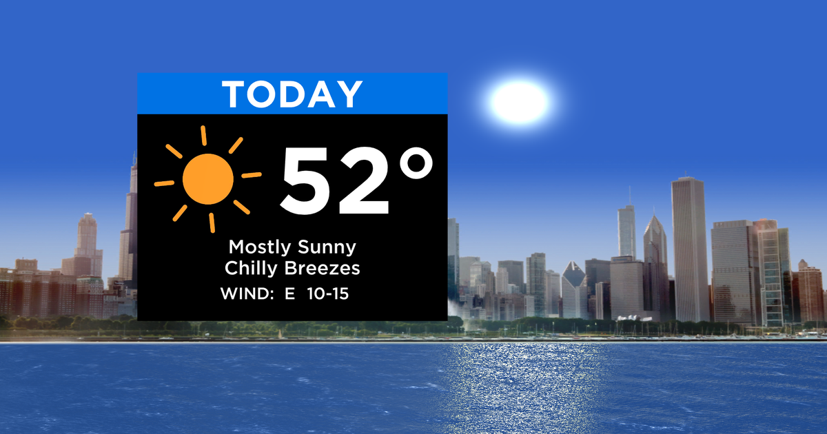 Chicago First Alert Weather: Sunny with seasonably cool weather - CBS ...