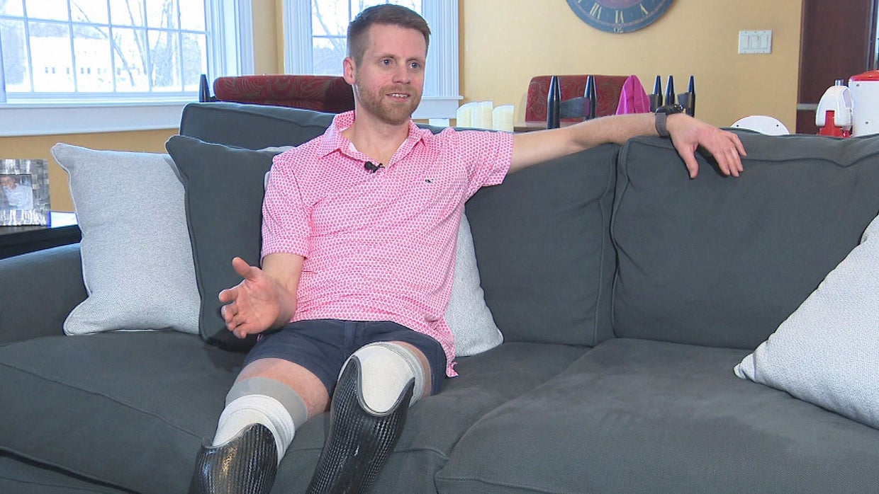 Double amputee preparing for second Boston Marathon, Seven Summits ...