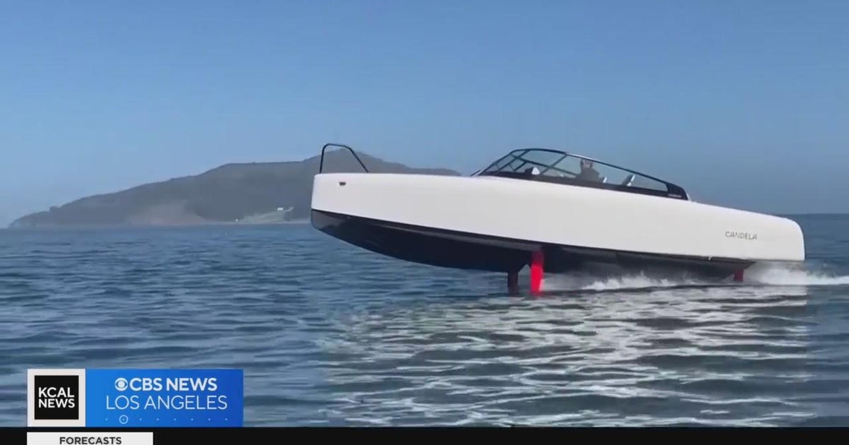 The future of boating goes all-electric - CBS Los Angeles