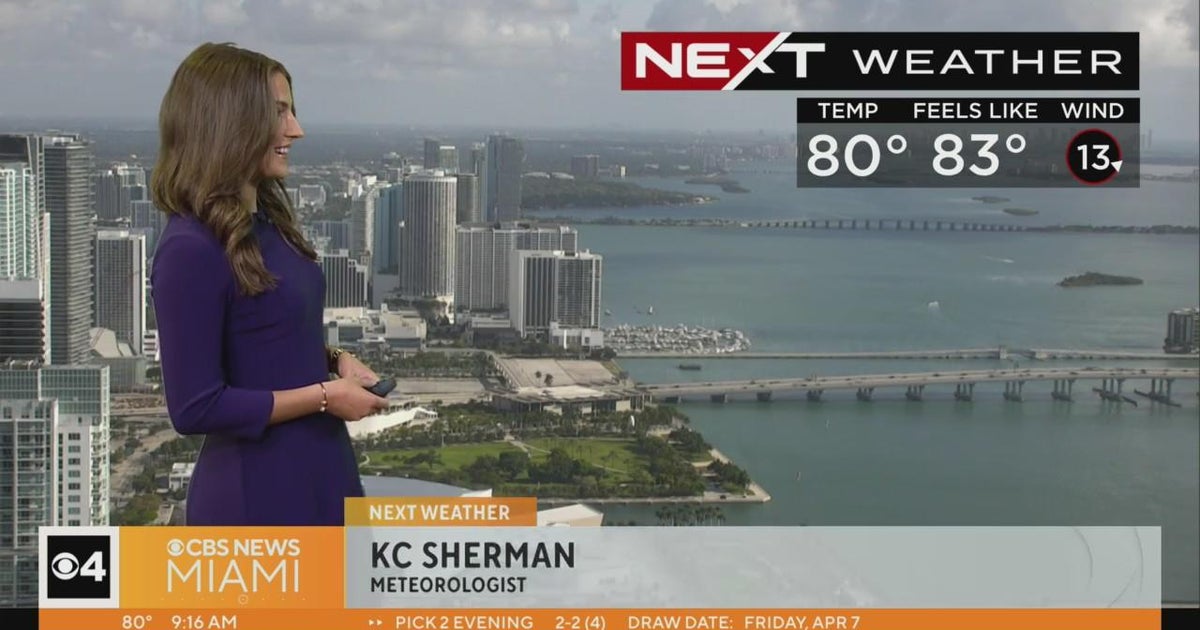 Weekend Forecast: Rainy days ahead - CBS Miami