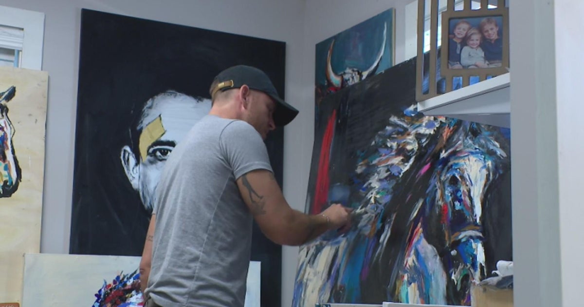 In his journey of sobriety, Matt Moberg turns to art: "It keeps me ...