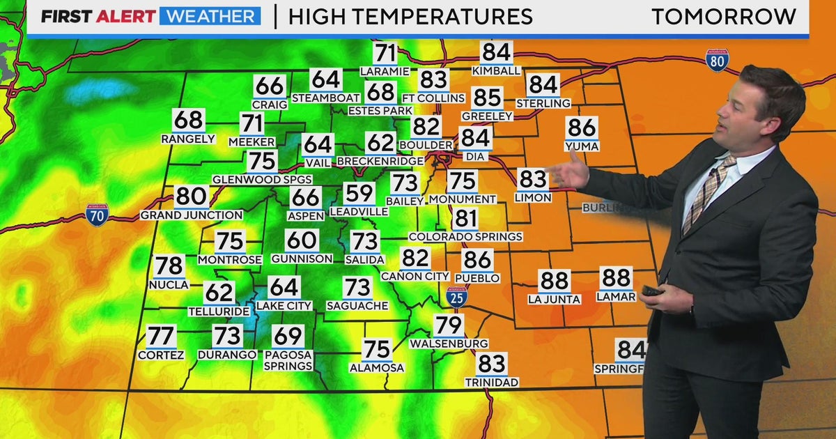 Record heat on the way Tuesday and Wednesday - CBS Colorado