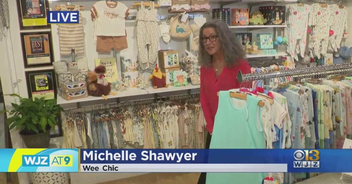 Michelle Shawyer from Wee Chic joins WJZ to showcase hot baby items ...
