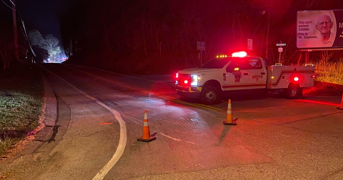 Tractor Trailer Crash Spills Chemicals Into Stream Along Bellbridge
