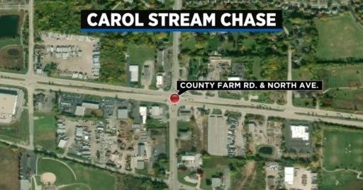 14-year-old leads Carol Stream police on high-speed chase - CBS Chicago