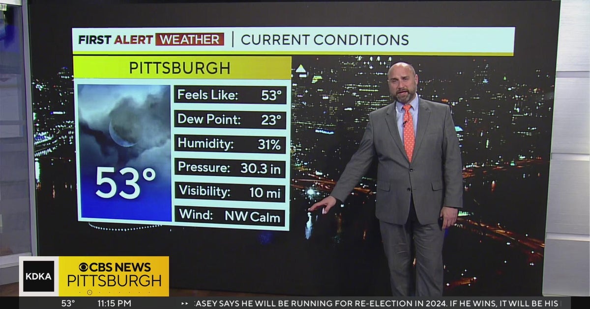 KDKA-TV Nightly Forecast (4/10) - CBS Pittsburgh