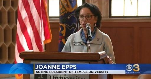 JoAnne Epps named Temple University's acting president - CBS Philadelphia
