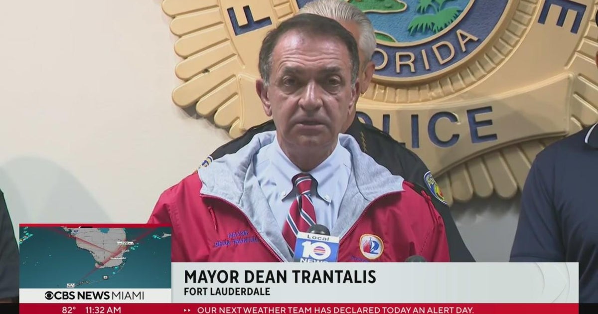 Fort Lauderdale Mayor Dean Trantalis gives an update on storm damage ...