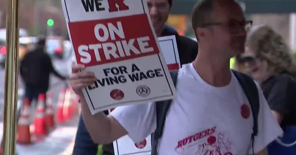 Rutgers faculty rally outside residence of Board of Governors member on ...