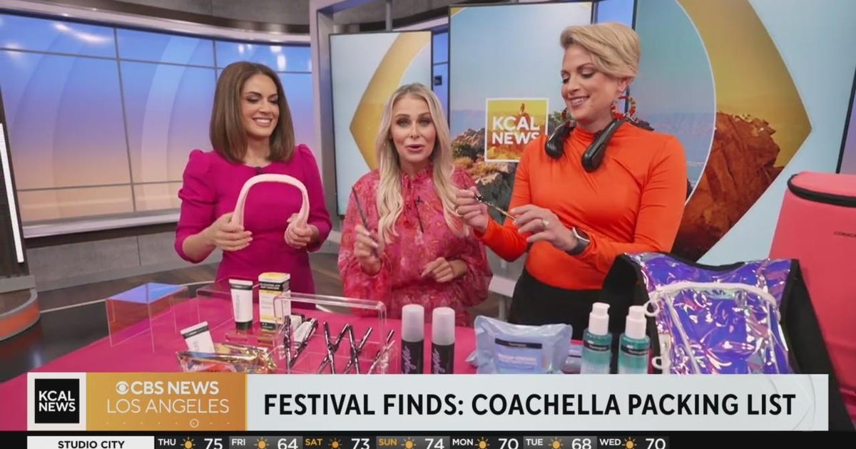 Go-To Girlfriend: Complete Coachella packing list - CBS Los Angeles