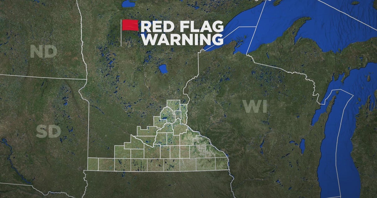 Twin Cities, southern Minnesota under red flag warnings Thursday - CBS ...