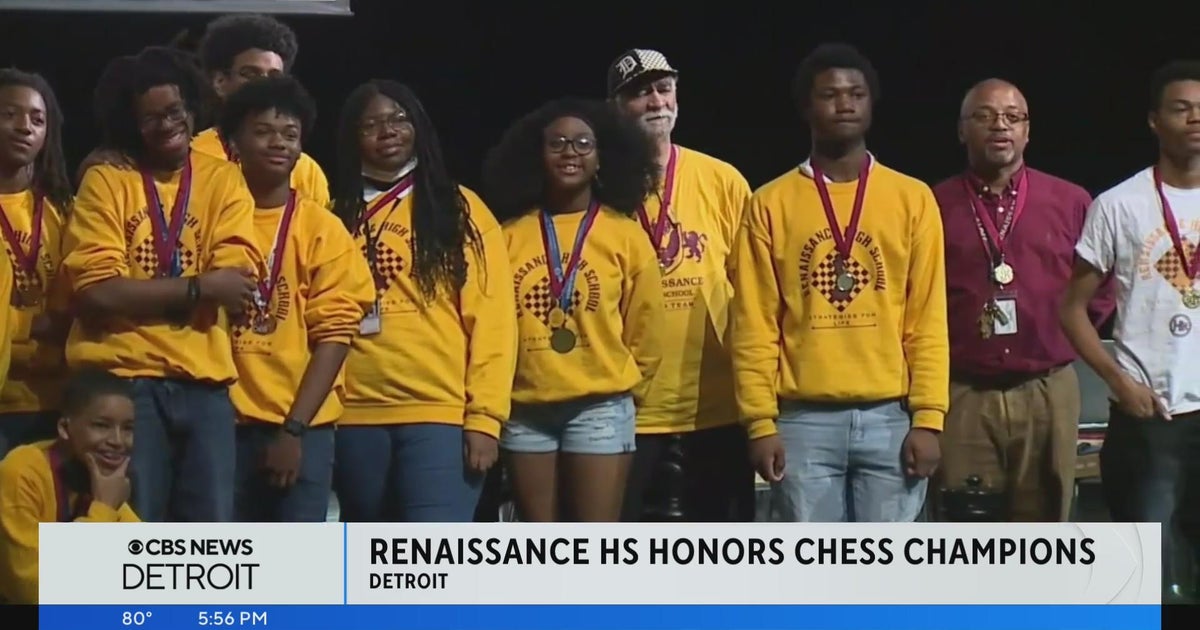 Detroit Renaissance High School honors its national chess champions ...